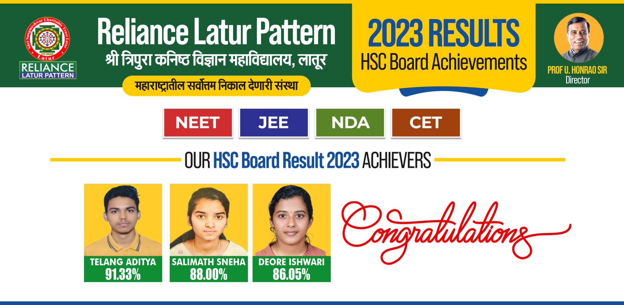 RELIANCE LATUR PATTERN – श्री त्रिपुरा कनिष्ठ महाविद्यालय लातूर – मागील ...